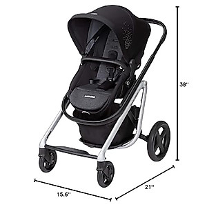 Maxi-Cosi Lila Modular All-in-One Stroller, Nomad Black, One Size (CV324ETK)