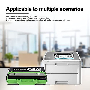 ARGINK WT223CL Compatible WT-223CL Waste Toner Box Replacement for Brother MFC-L3710CW L3750CDW L3770CDW HL-L3210CW L3230CDW L3270CDW L3290CDW Printer, (2 Pack, Black)