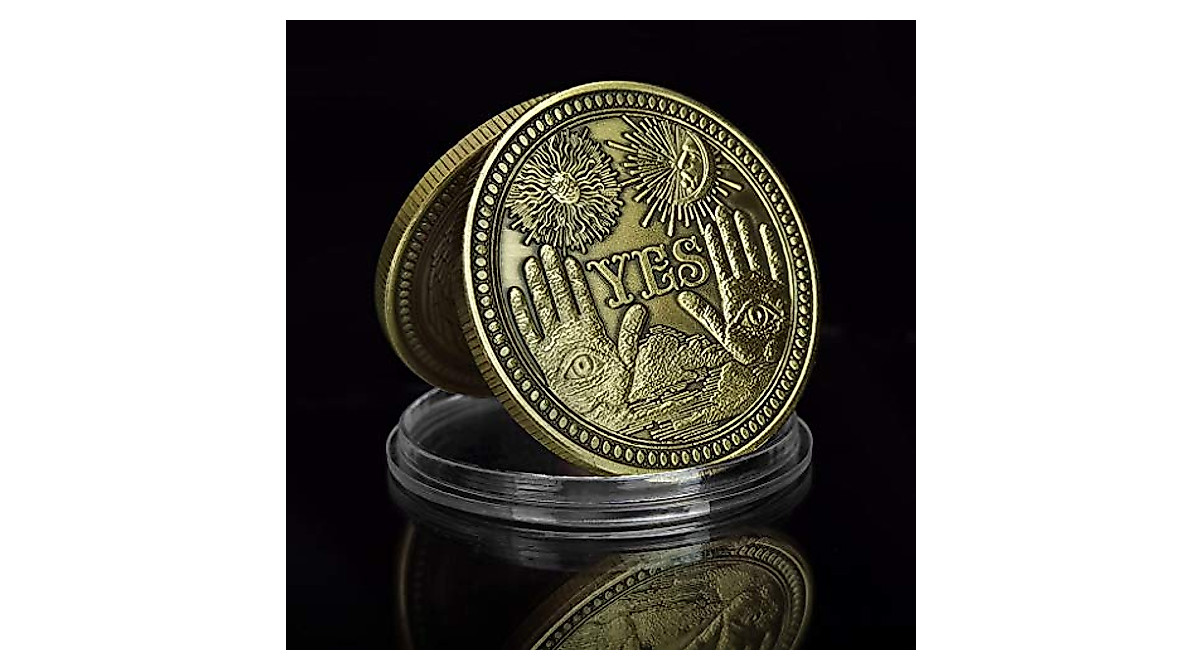 Yes No Challenge Coin Decision Maker (Bronze)