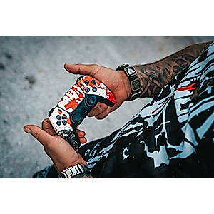 Custom Wireless Controller compatible with PS5 Exclusive Unique Design | Personalize Your Gaming Experience with Unique Design and Exceptional Performance| Compatible with Playstation 5 (Zombie)