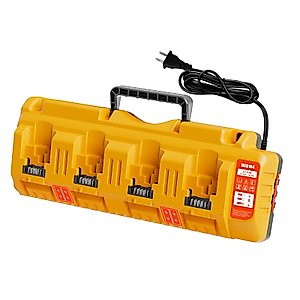 DCB104 Battery Charger Station Replacement for Dewalt Battery Charger, Fast Charging Matching Original 20V Max Batteries