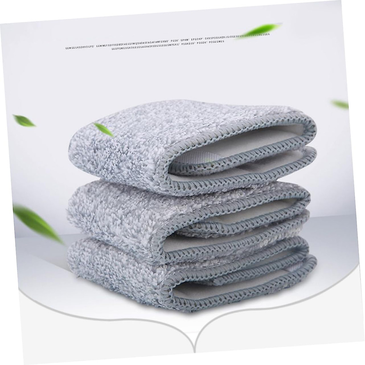 Hemoton 5Pcs Roller mop Head Microfiber mop Head mop Pads Refills Floor Cleaning Tool Foam mop Absorbent mop Head mop Replacement Heads Sponge mops Cleaning Utensils Absorb Water