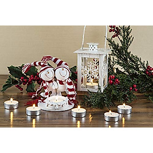 Darice Unscented Tea Lights 50/Pkg-White