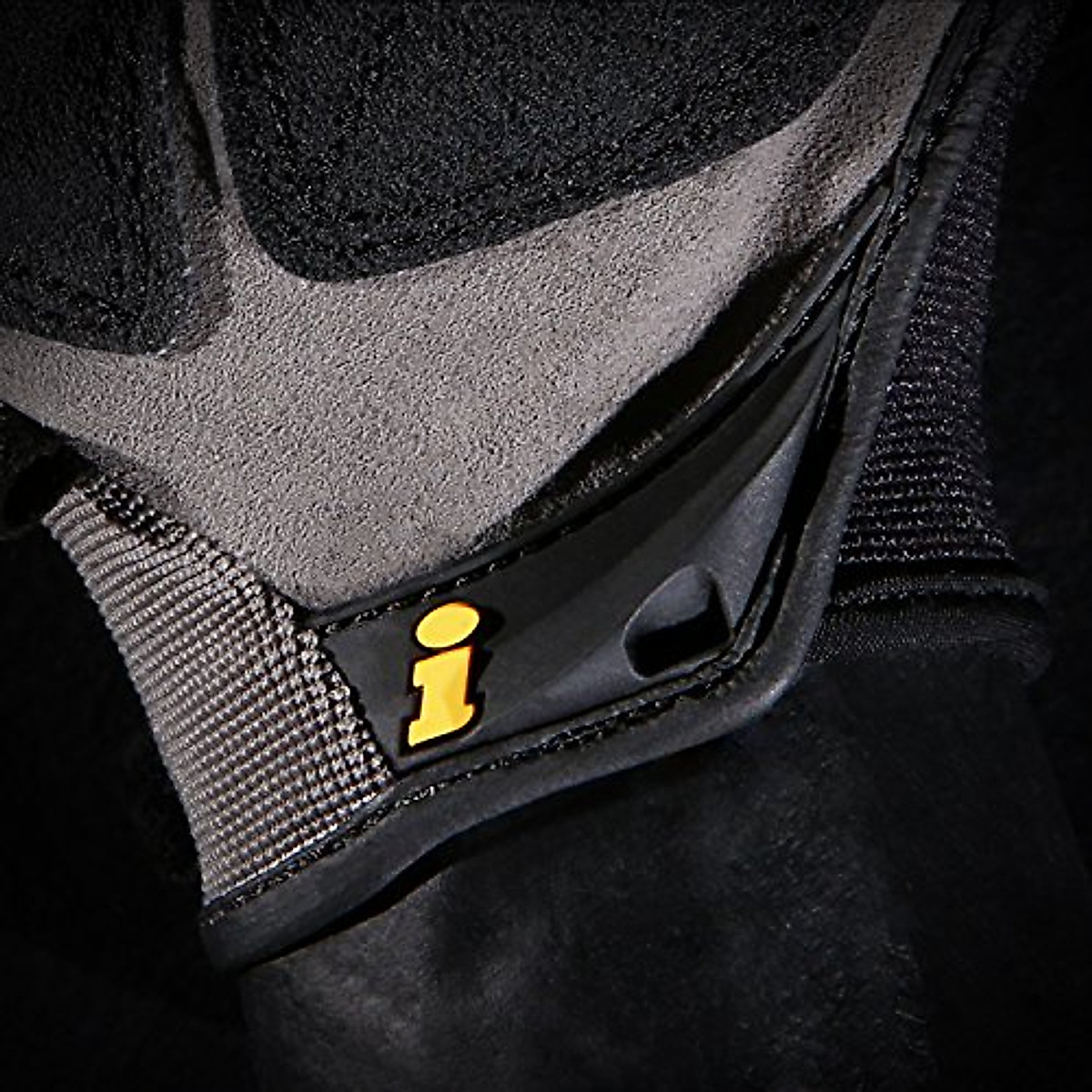 Ironclad Framer; Carpenter Work Gloves, Open Finger Dexterity, Performance Fit, Durable, Machine Washable, (1 Pair), FUG-04-L,Grey/Black