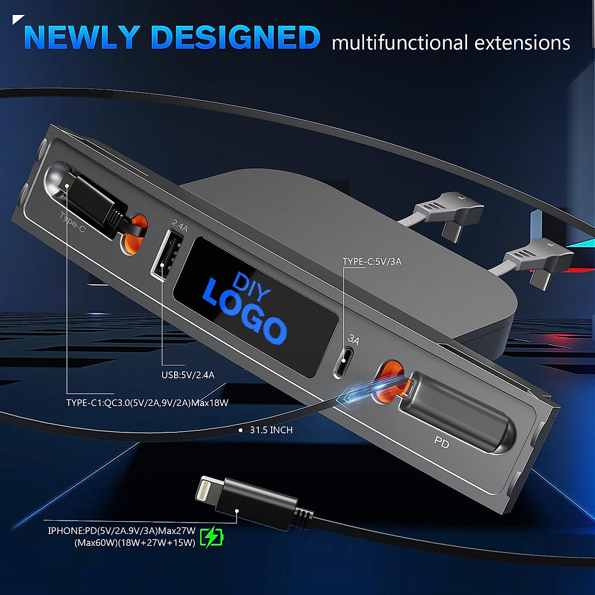 AOLEAD Tesla Model 3 Model Y 2021 2022 2023 Accessories for Tesla Center Console Organizer