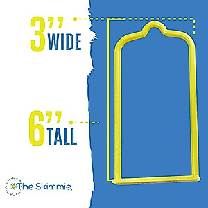 The Skimmie Universal Skimmer Basket Handle - Durable, Fits Most Pool Vacuum Skimmer Lid and Fits Most Skimmer Baskets for Hassle-Free Debris Removal - Includes 2 Stainless Steel Screws