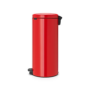 DINGYanL 8 gal/30 L Step Trash Can(Red)