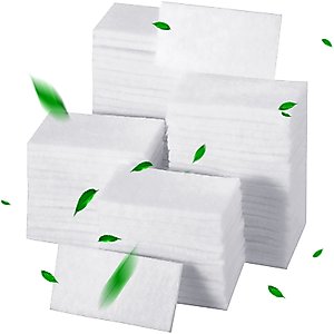 100 Pack Aroma Pads Aromatherapy Car Diffusers Essential Oil Unscented Refill Car Essential Oil Diffuser Replacement Pluggable Aroma Humidifier Pad