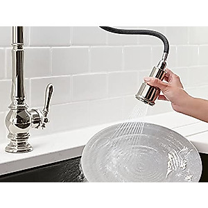 KOHLER 99259-VS Artifacts Kitchen Faucet, 17.63 x 4.31 x 8.50 inches, Vibrant Stainless
