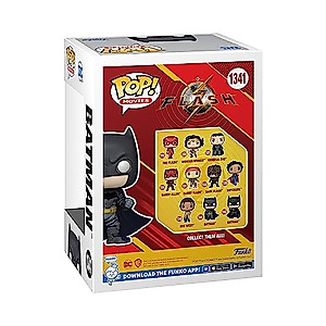 Funko POP! Movies: DC - The Flash - Batman - (Affleck) - DC Comics - Collectable Vinyl Figure - Gift Idea - Official Merchandise - for Kids & Adults - Comic Books Fans - Model Figure for Collectors