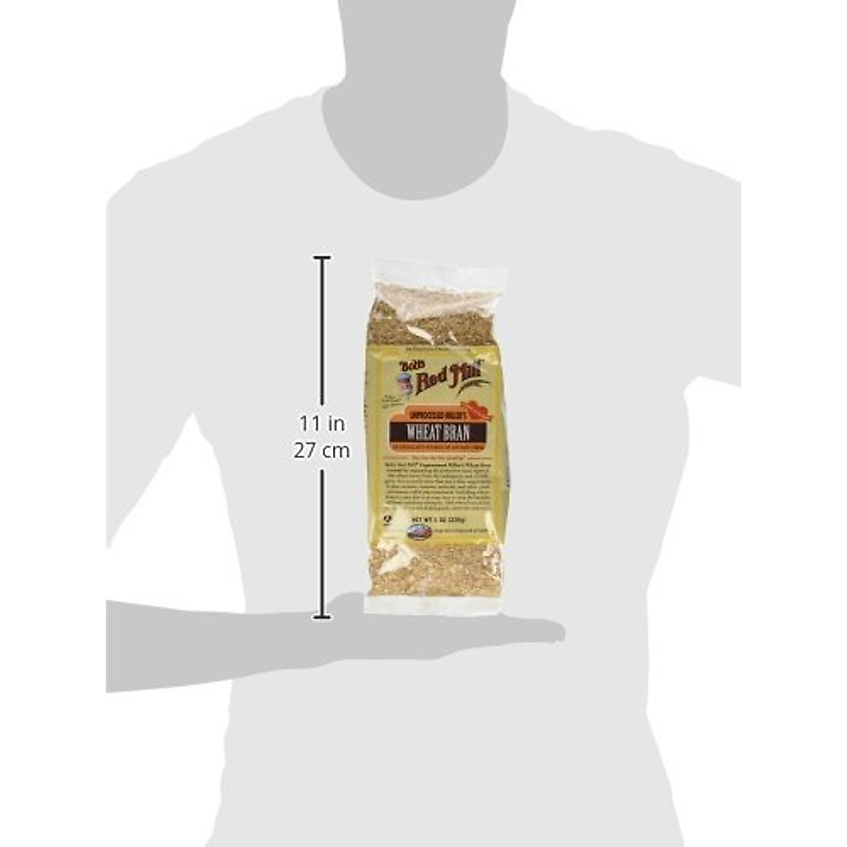 Bob's Red Mill Wheat Bran, 8-ounce (Pack of 4)