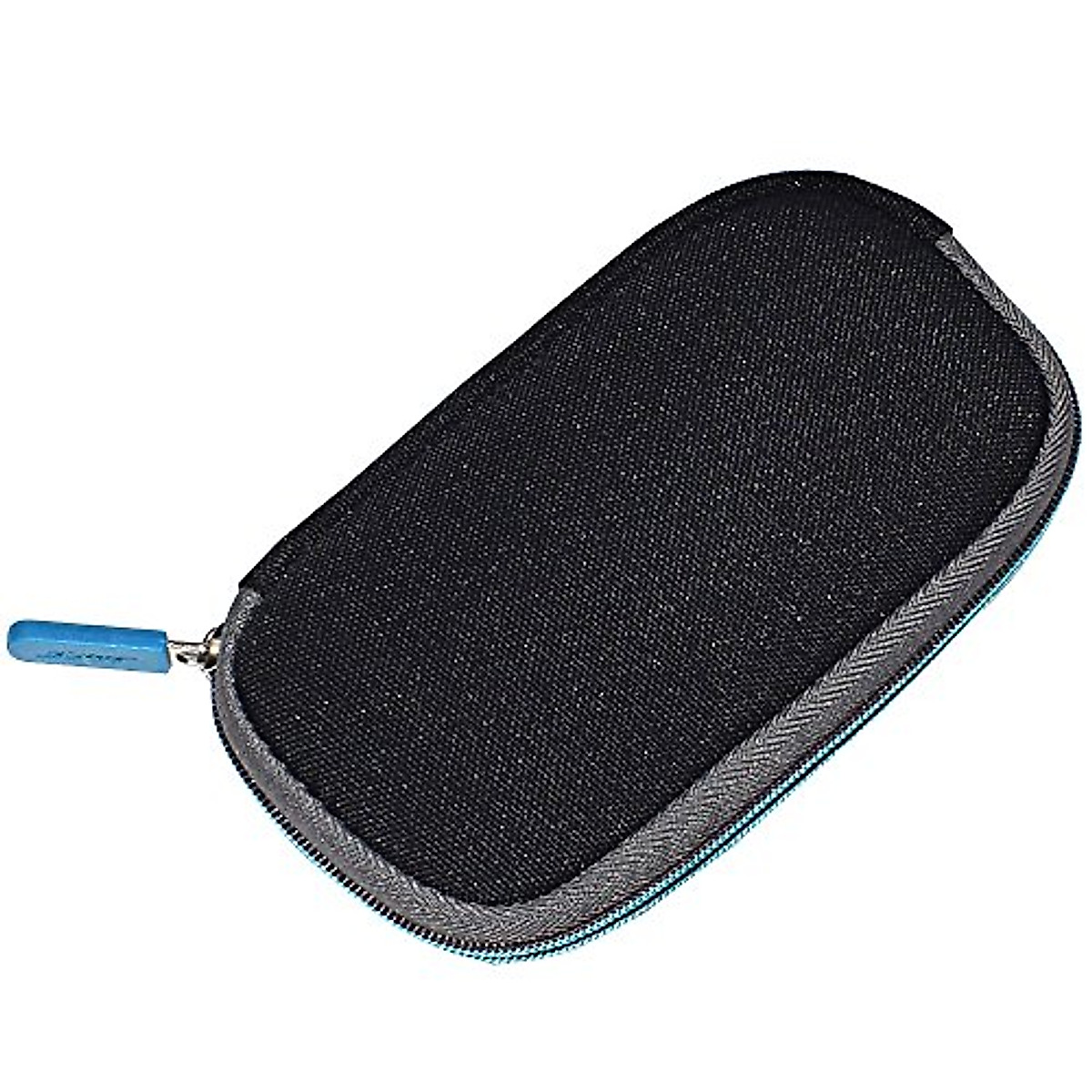 Zipper Headphone Carrying Case Storage Bag Pouch Compatible with Bose QC20 QC 20 QC20i QC 20i QuietComfort 20 Headphones (Black)