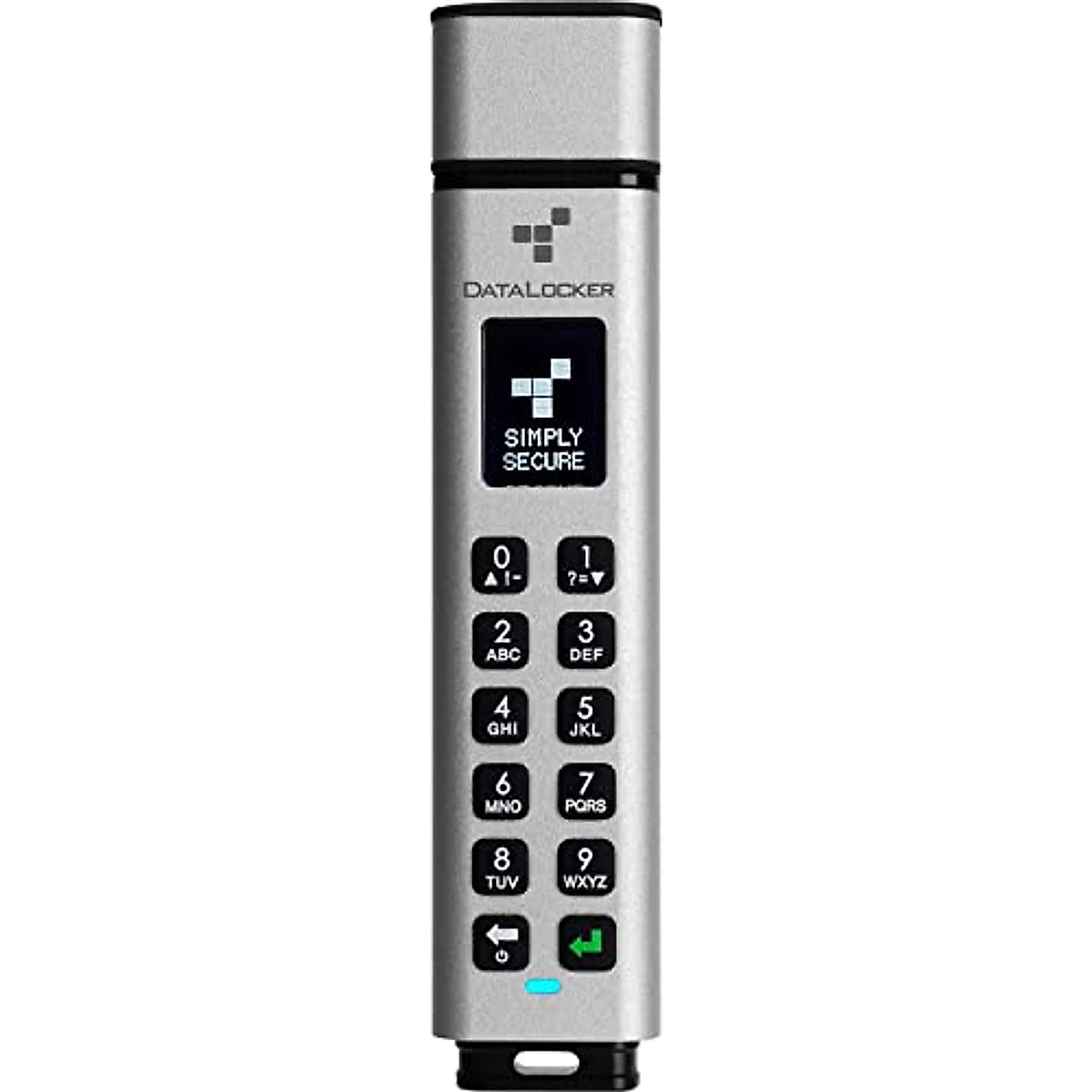 DataLocker Sentry K350 16GB Encrypted USB Flash Drive Keypad, Easy Screen Guided Setup AES 256, TAA Compliant Ruggedized Mil-Std 810-G, IP68 OS Independent, USB-A, FIPS 140-3 Level 3 Pending
