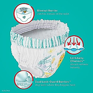Pampers Cruisers 360 Diapers - Size 5, 56 Count, Pull-On Disposable Baby Diapers, Gap-Free Fit