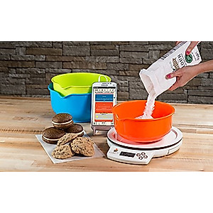 Perfect Company Bake 1.0 Smart Scale and Recipe App Kitchen Tool, White (Discontinued by Manufacturer)