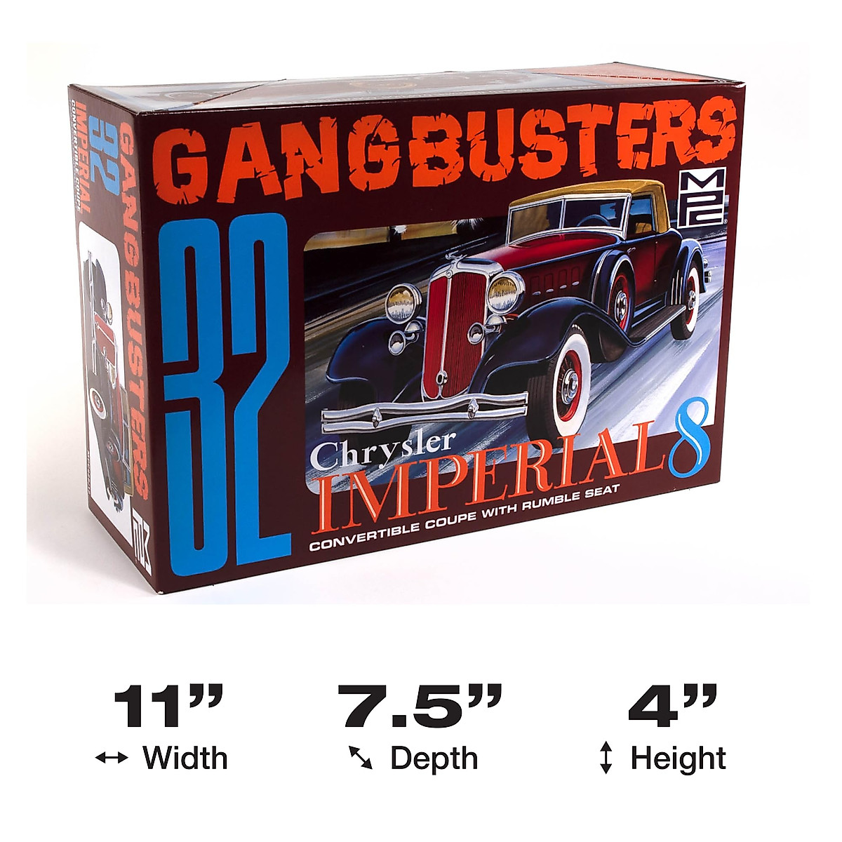 MPC 1932 Chrysler Imperial "Gangbusters" 1:25 Scale Model Kit
