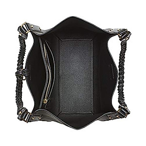 Calvin Klein Shelly Rocky Road Novelty Tote, Black/Gold