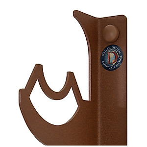 di prima usa Wine Rack Wall Mounted for Wine Bottles - Luxury Metal Wine Rack Mount - Long-Lasting Hanging Wine Rack for Wall Mount, Cellar, Kitchen, Living Room - Double Depth Row – 16 Bottles