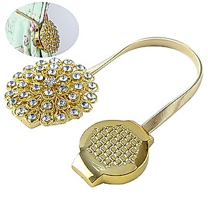 Garneck Magnetic Curtain Tiebacks Royal Drips Curtain Ties Magnetic Curtain Tie Backs Magnetic Tie Backs Magnetic Curtain Tiebacks Gold Curtain Holdbacks Office Accessories Magnetic Buckle