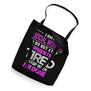 Social Worker Gift Social Work Graphic Tote Bag