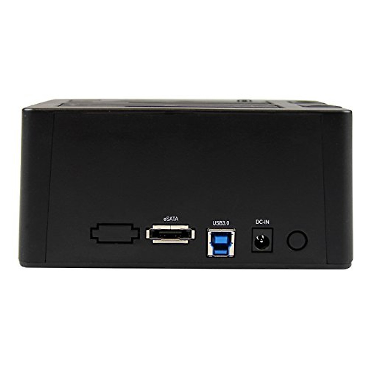 StarTech.com Dual-Bay USB 3.0 / eSATA to SATA Hard Drive Docking Station, External 2.5/3.5" SATA I/II/III, SSD/HDD Docking Station, Hot-Swap Hard Drive Bays, Top-Loading (SDOCK2U33EB),Black