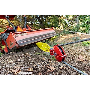 KEEPER - Pulley Block for All Winches Up to 18,000 Lbs. with 36,000 Lbs. Pulling Capacity