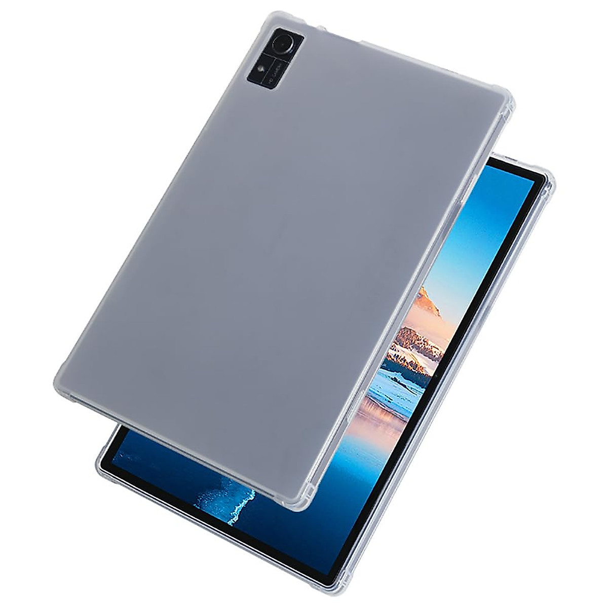 Walieoka Ultra Slim Soft TPU Case Compatible with CHUWI Hi10 XPro 10.1 inch,Shock Absorption Lightweight TPU Cover (Transparent)