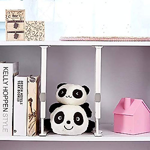 TILEMALL Drawer Dividers 11"-17.3" Adjustable Dresser Drawer Organizers, Drawer Separators Tray Organizer for Kitchen, Drawer, Bathroom, Bedroom, Office or Dresser Storage - 4 Pack