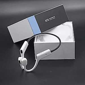 RINOO Wireless Bone Conduction Open-Ear Bluetooth Headphones for Workouts and Running W/Bluetooth 5.0 & Built-in Mic