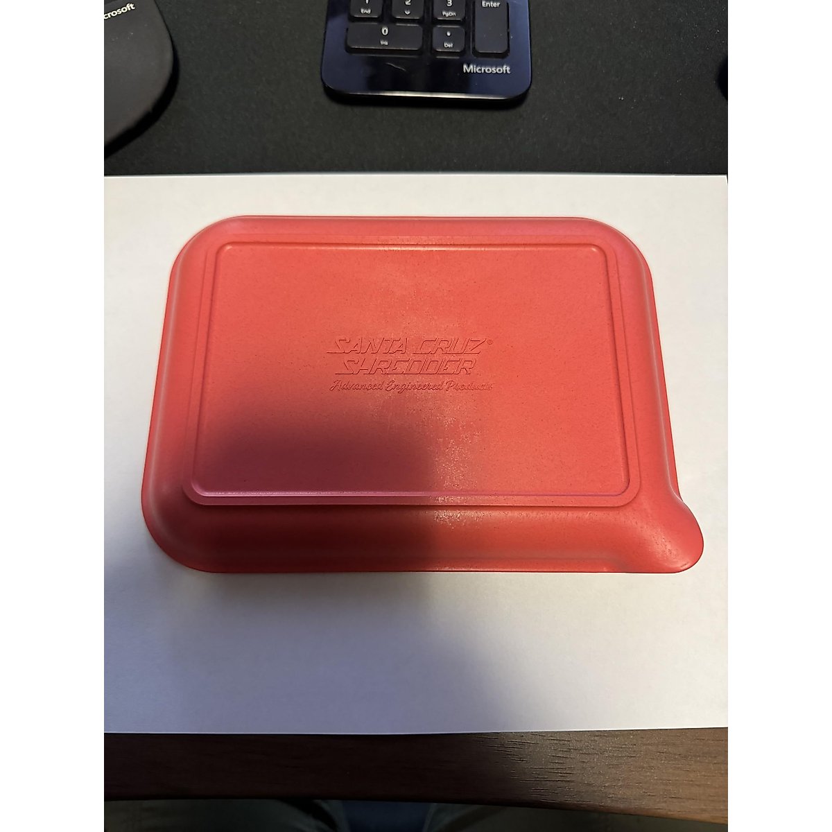 Santa Cruz Shredder x Cookies Tray - Smooth Rounded Edges, Spout for Easy Filling - Durable Design for Effortless Experience