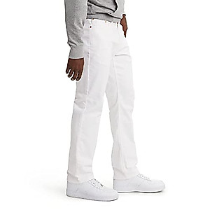 Levi's Men's 541 Athletic Fit Jeans (Also Available in Big & Tall), Castilleja White-Stretch, 44W x 30L
