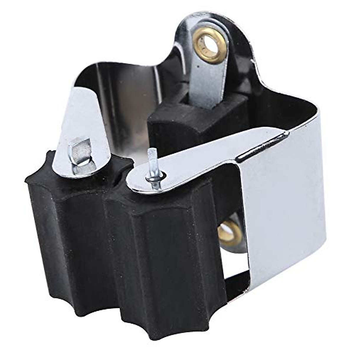 Walfront Metal + Resin Storage Clip Hardware Tool Multifunction Wall Mount Garage Holder for Mop/Broom/Hanger, Reducers And Posts