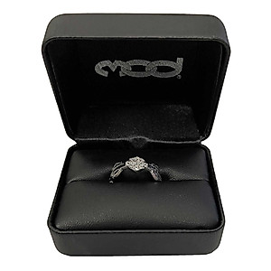 Harley-Davidson Women's Ring, Multi Bar & Shield Logo Band, Silver HDR0227 (10)