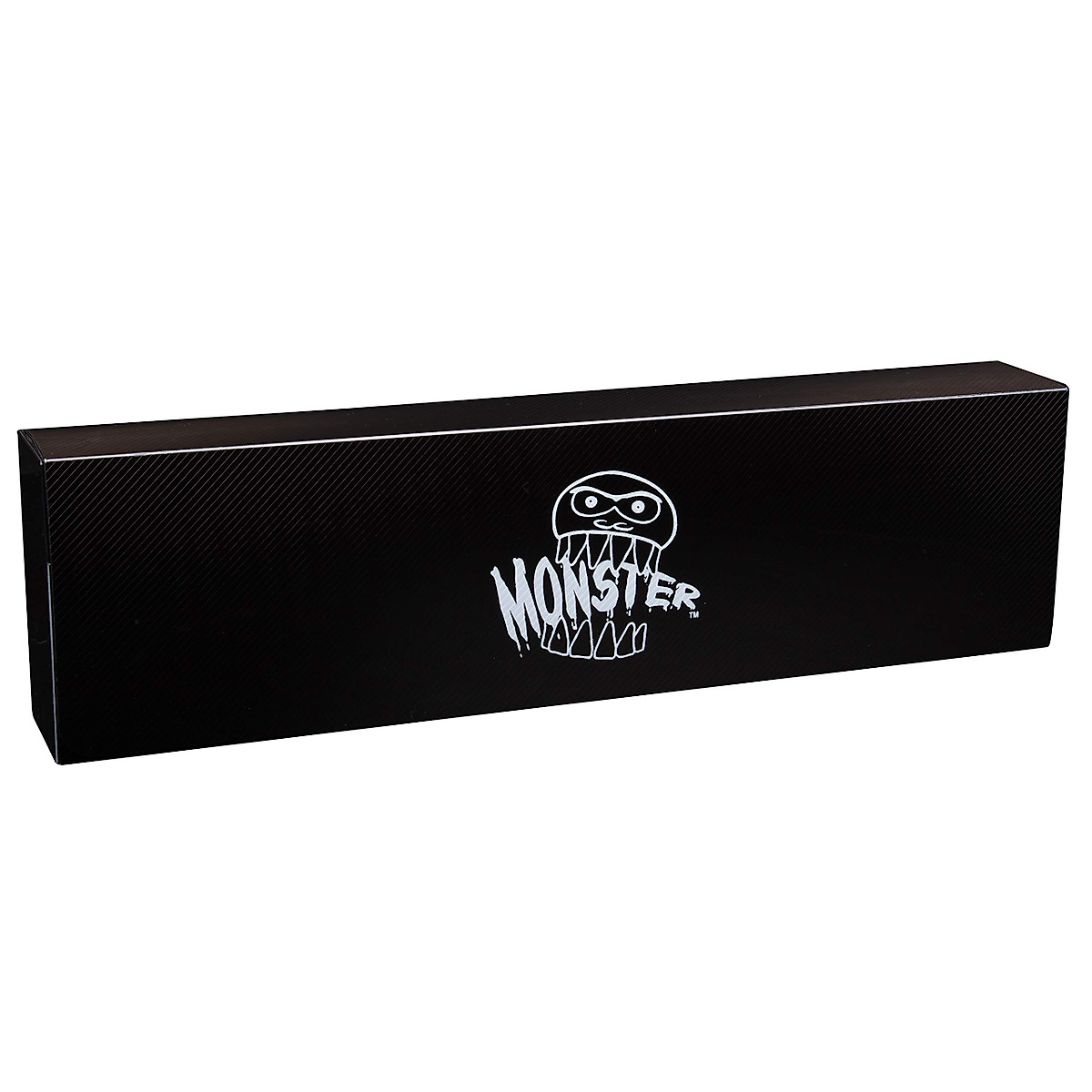 Monster Protectors Magnetic Five Deck Box - Black, Holds 375 Gaming TCGs, Self-Locking Closure, Compatible w Standard & Smaller Size Gaming Trading Cards, Removable Construction