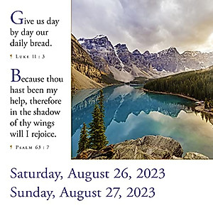 365 Bible Verses-A-Year Page-A-Day 2023: Timeless Words From the Bible to Guide, Comfort, and Inspire