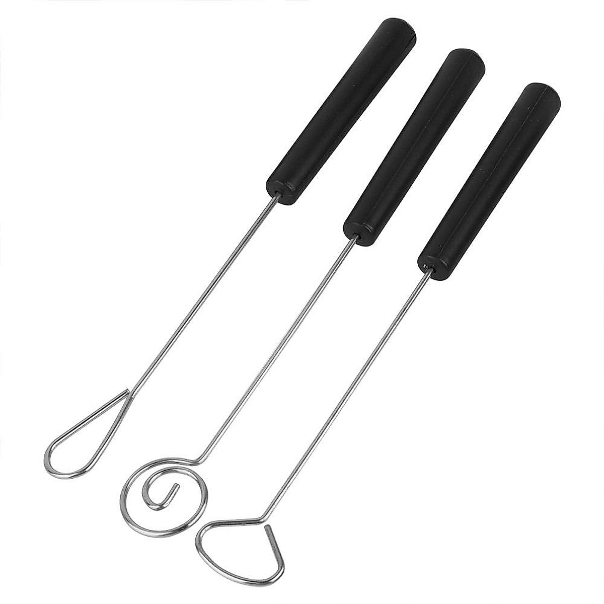 10pcs Chocolate Dipping Fork Set Baking Supplies Stainless Steel Fondue Forks DIY Decorating Tool Set
