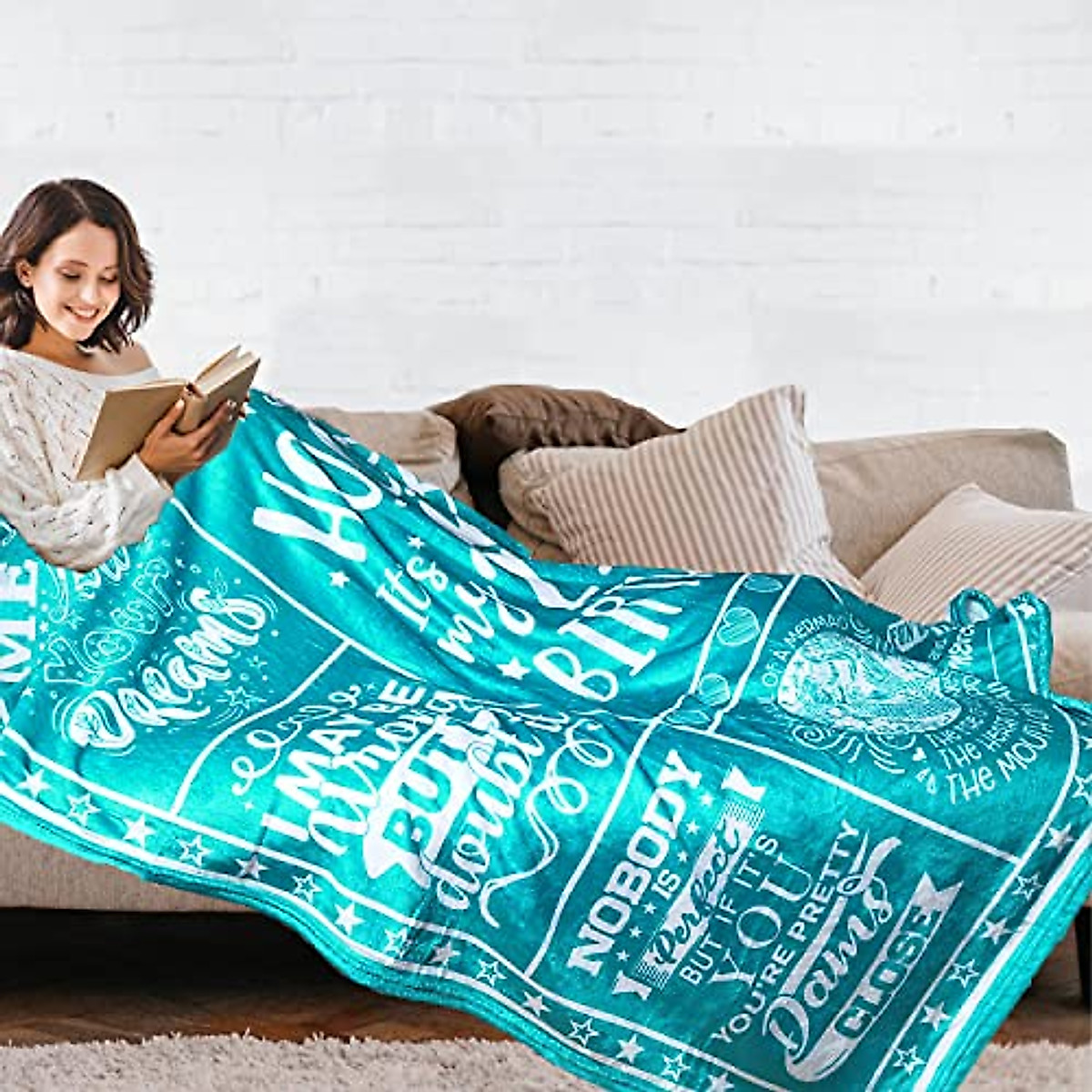 21st Birthday Gifts for Her, 21st Birthday Gift Ideas Blanket 50"x60", Gifts for 21 Year Old Female, 21 Year Old Girl Gift Ideas, Best Birthday Gifts for 21 Year Old Women, 21st Birthday Decorations