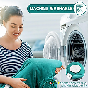 IZZUBIZ Christmas Gifts Heating Pad for Neck Shoulder and Back Pain Relief, Electric Weighted Heating Pad for Cramps, Leg and Foot, Gifts for Mothers Day, Fathers Day, Birthday, Women, Men, Dad, Mom