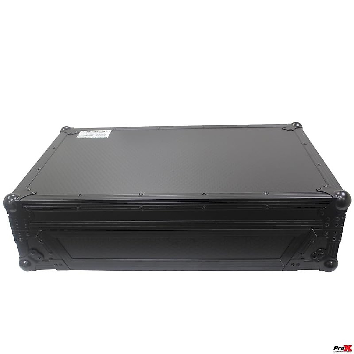 ProX Flight Case for Pioneer DDJ-1000 & DDJ-1000 SRT Digital Controller with Durable Rubber Wheels - Black on Black Design - XS-DDJ1000-WBL
