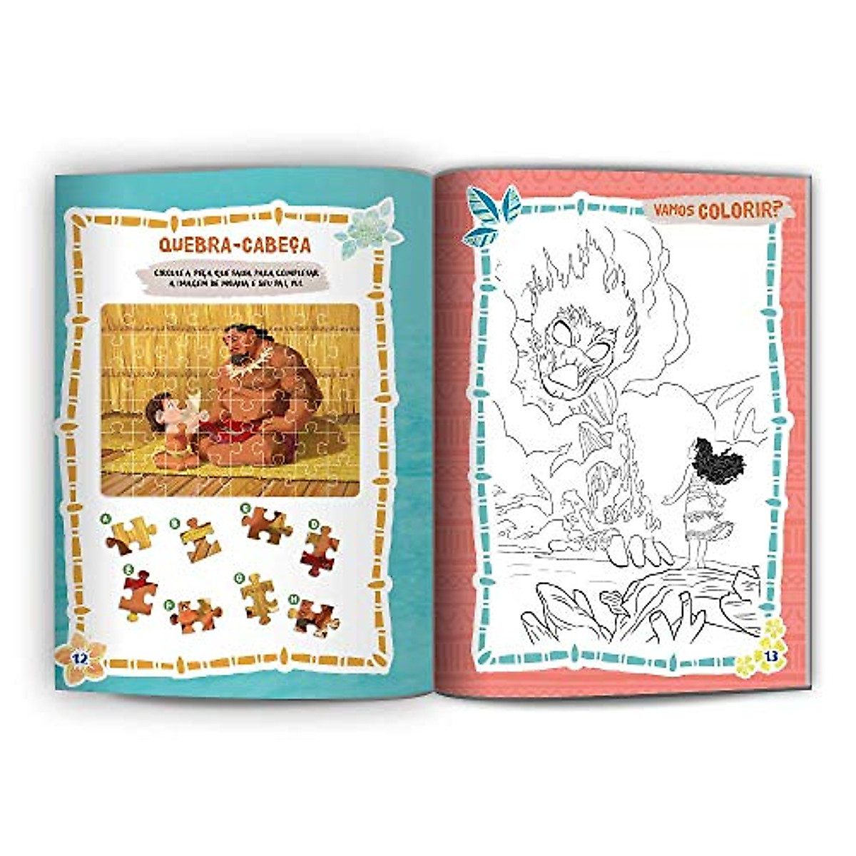 EXPLORANDO AVENTURAS - MOANA COM TATUAGENS