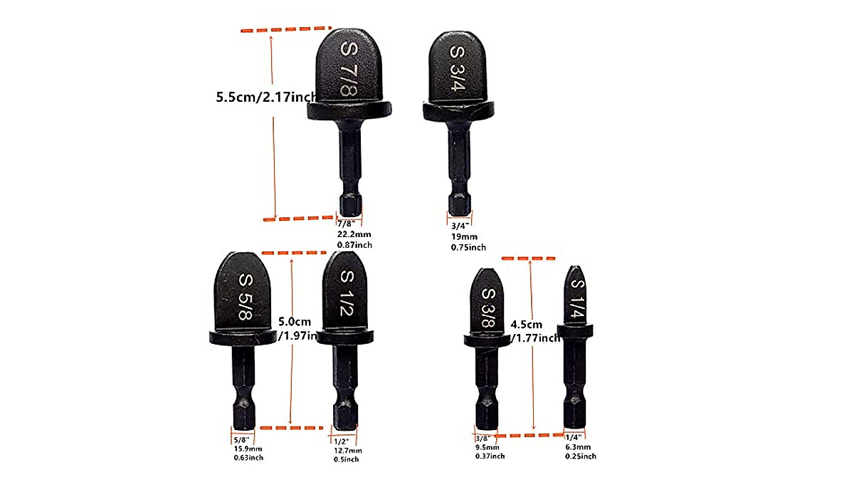 HVAC Repair Set: 6pcs Copper Tube Expander Tools