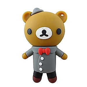A Plus+ 10 Pairs Thumb Drive 16GB Wedding Bear USB Flash Drive Cute Bear USB Stick 16GB for Wedding