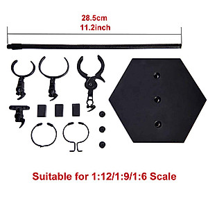 UZPDWK Doll Figure Stand, Toy Doll Holder,Action Figure Display for 1/6 1/9 1/12 Scale Toy