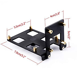 Sumolink Mount Holder for Raspberry Pi HQ Camera Module, Raspberry Pi Camera Module V1 V2, Aluminum Alloy Material with Free Installation Tools