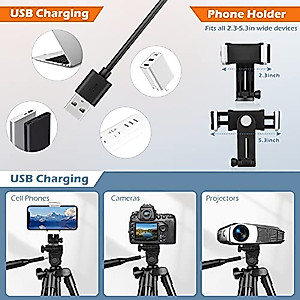 Sensyne 12'' Ring Light with Tripod Stand, LED Selfie Ring Light with Stand and Phone Holder for Photography/Recording/YouTube/TikTok, Compatible with All Cell Phones/Cameras