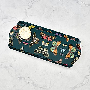 Royal Worcester Pimpernel Botanic Garden Harmony Sandwich Tray