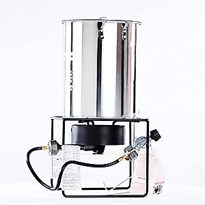 Turkey Fryer King Kooker 12RTFA 29Qt. Propane Outdoor Cooker Package with Battery Operated Timer