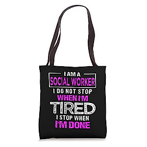 Social Worker Gift Social Work Graphic Tote Bag