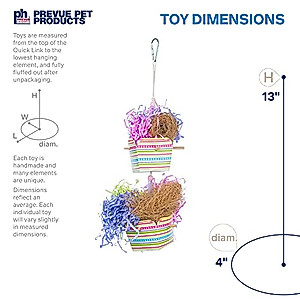 Prevue Pet Products Forage & Engage Baskets of Bounty Bird Toy 62672