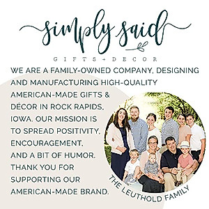 Simply Said, INC Small Talk Squares, I Love You S'More Every Day - Rustic Wooden Sign 5.25 x 5.25 in STS1438